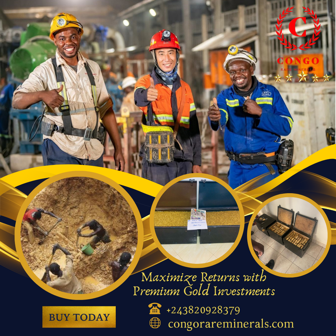 Gold Refining Services | Certified DRC Gold Refinery
